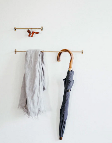 Fog Linen Work Brass Towel Bar | Mr Kitly