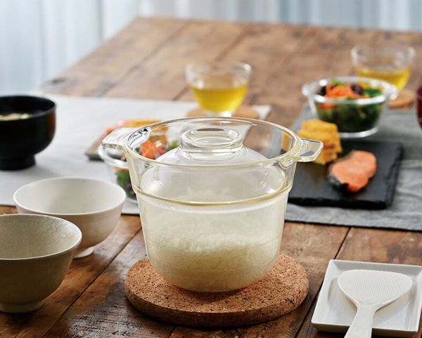 Hario Microwave Glass Rice Cooker | Mr Kitly
