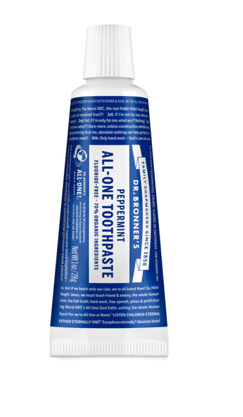 Dr Bronners Travel Toothpaste | Mr Kitly